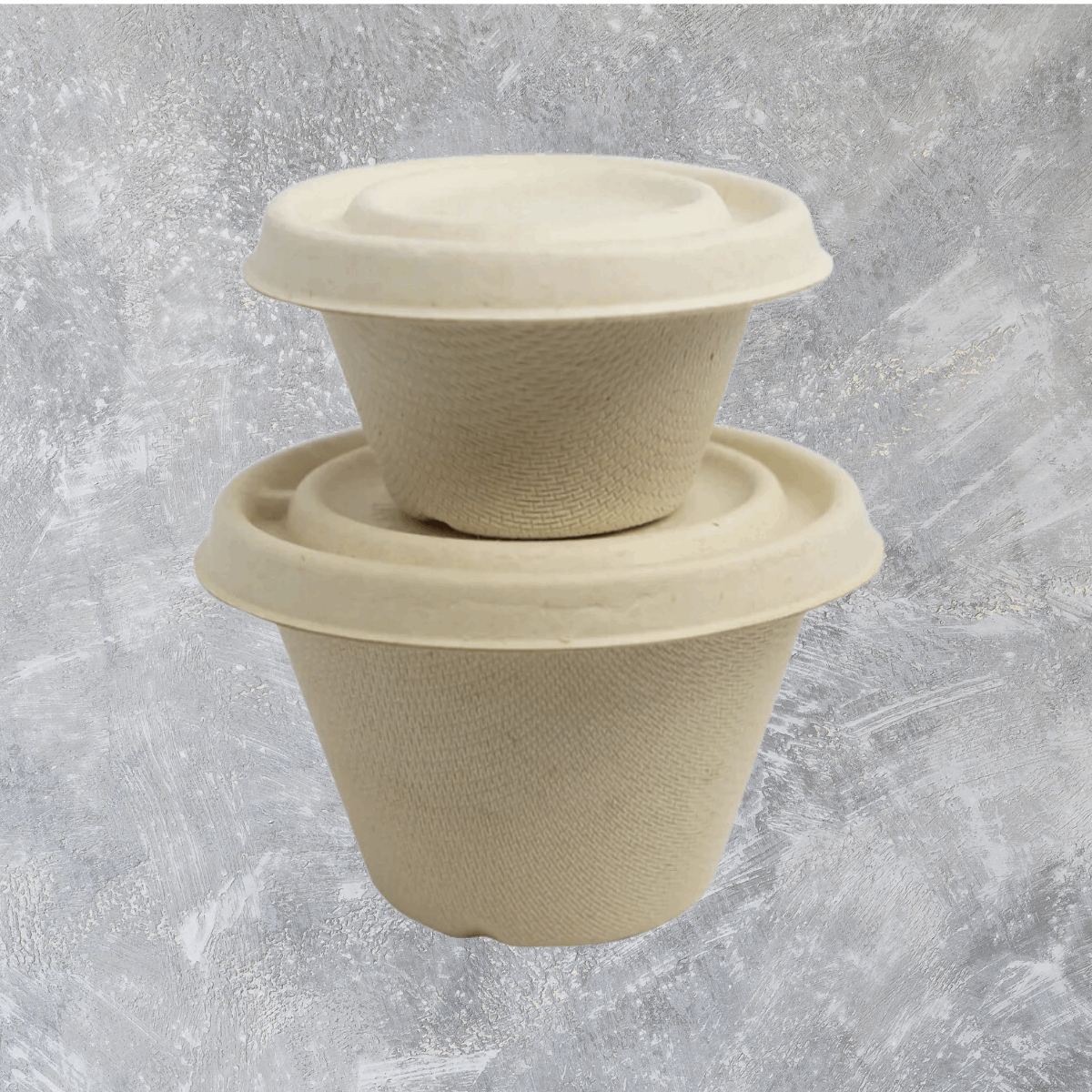 Lid for 2oz Fiber Sauce Pot (2000pcs) | Compostable | Portion Cup ...