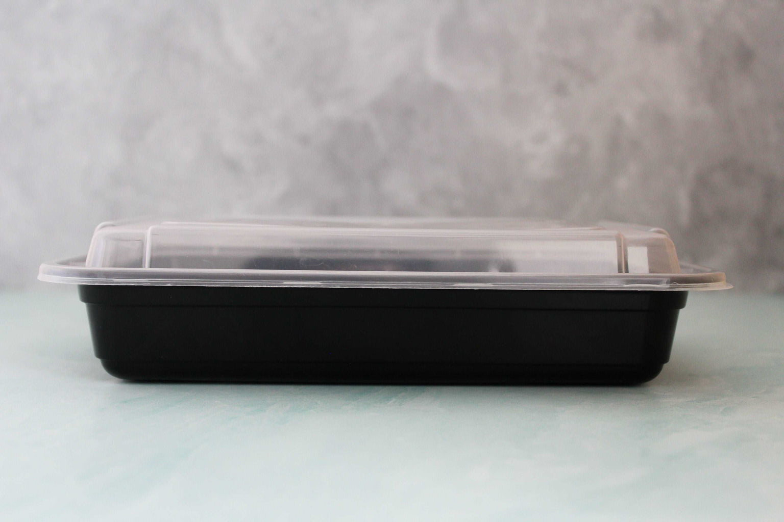 Disposable Plastic Rectangular Containers with Lids included — This ...