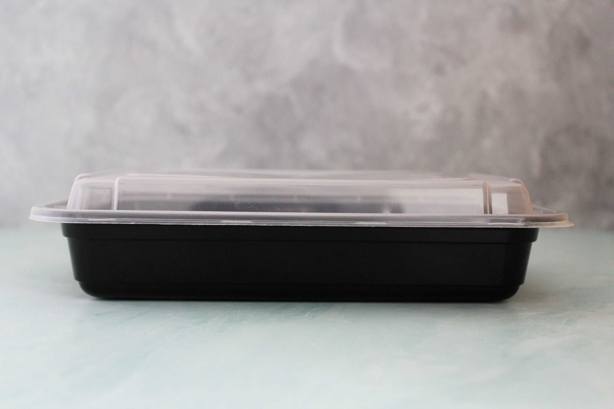 Disposable Plastic Rectangular Containers with Lids included — This ...