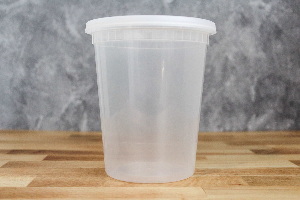 32oz Soup Container with Lid 240pcs Disposable Plastic Food Contai This Element Inc