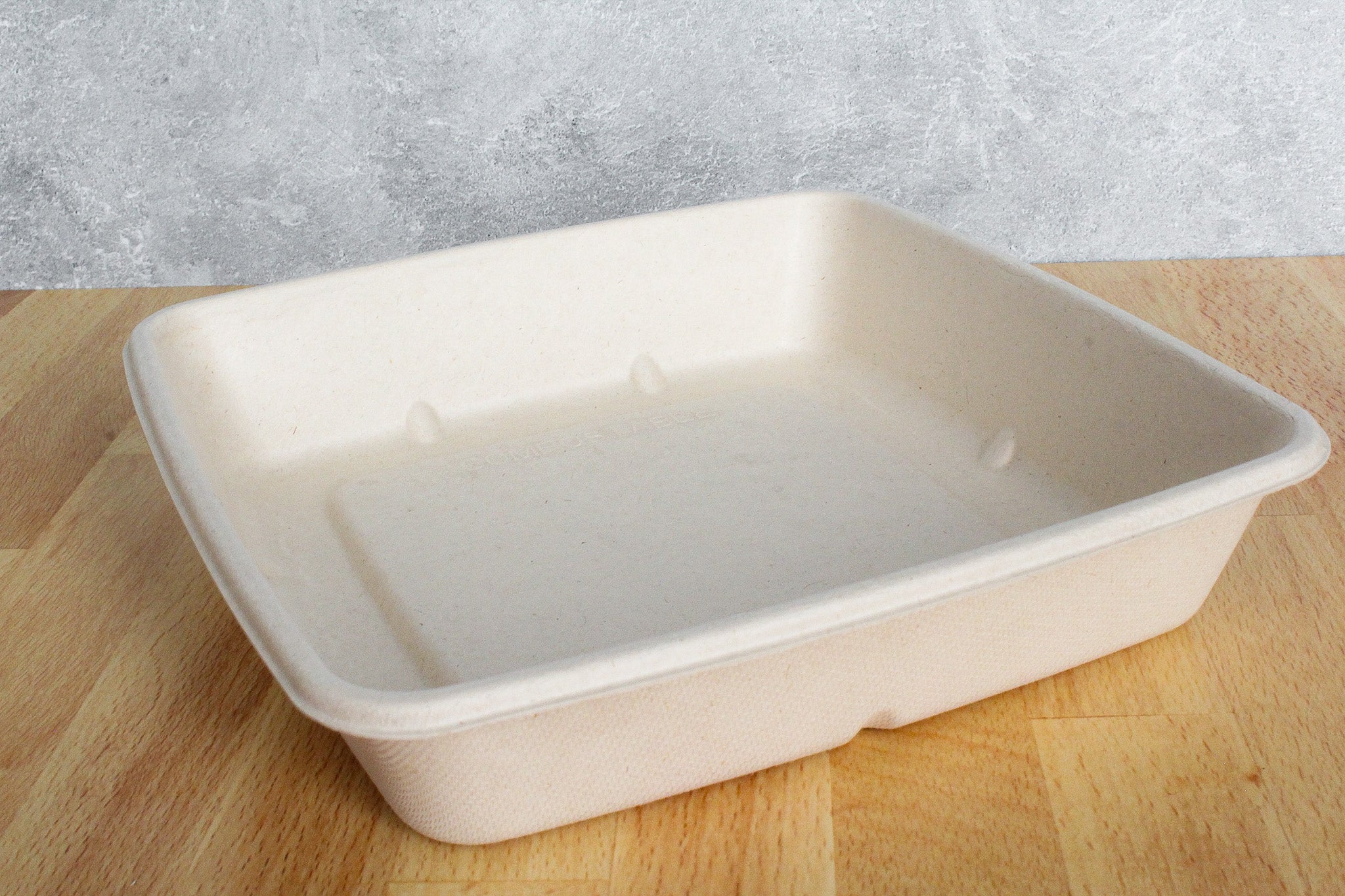 32oz Square Molded Fiber Tray | 300pcs | Compostable Container — This ...