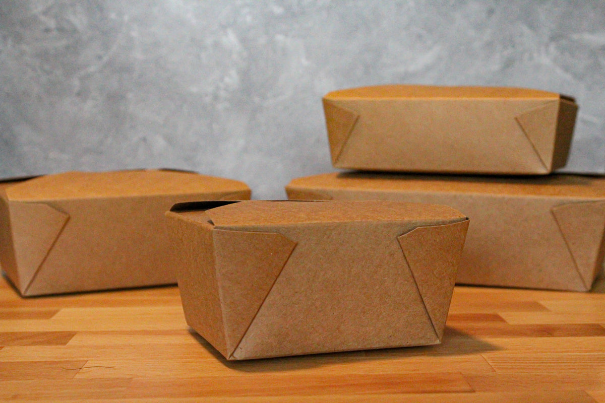 Custom Kraft Take-Out Box — This Element Inc.